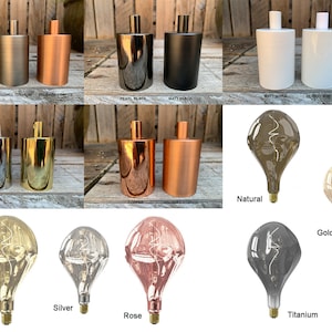 Triple Cluster Pendant Light With Tri Colour Organic Evo Bulbs - Etsy