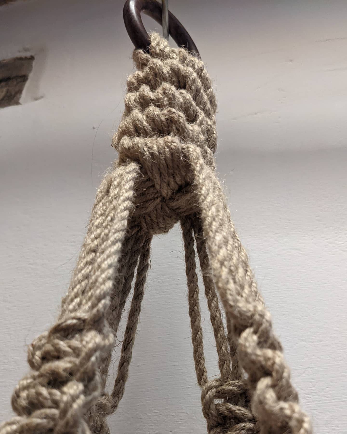 Jute Macrame Plant Hanger, Macrame Plant Hanger, Natural Plant Hanger ...