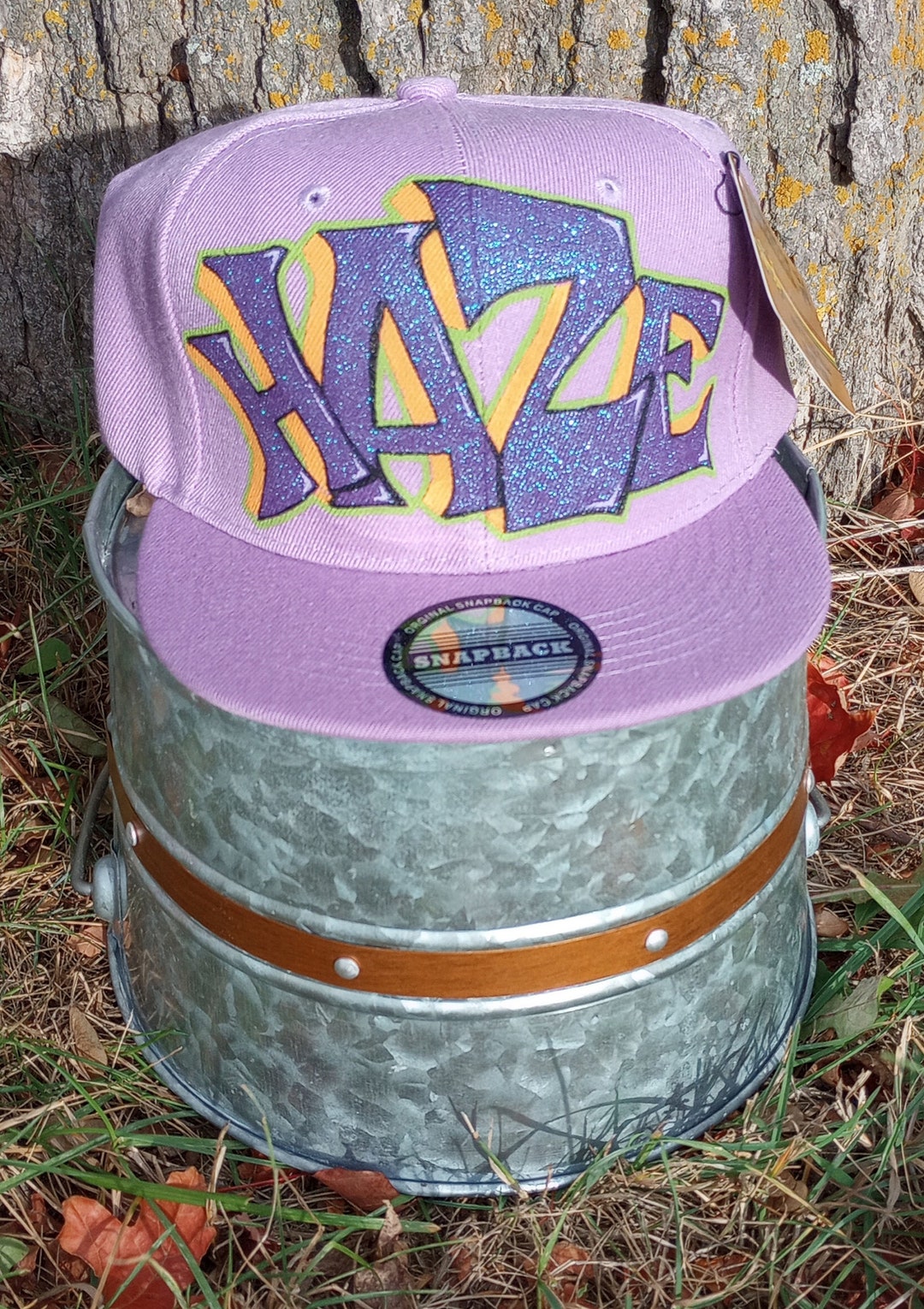 Purple, Purple Haze, Hand Painted, Custom, Hat - Etsy