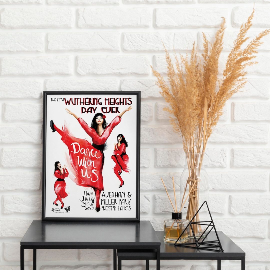 Kate Bush the Most Wuthering Heights Day Ever Preston Artist Giclee ...