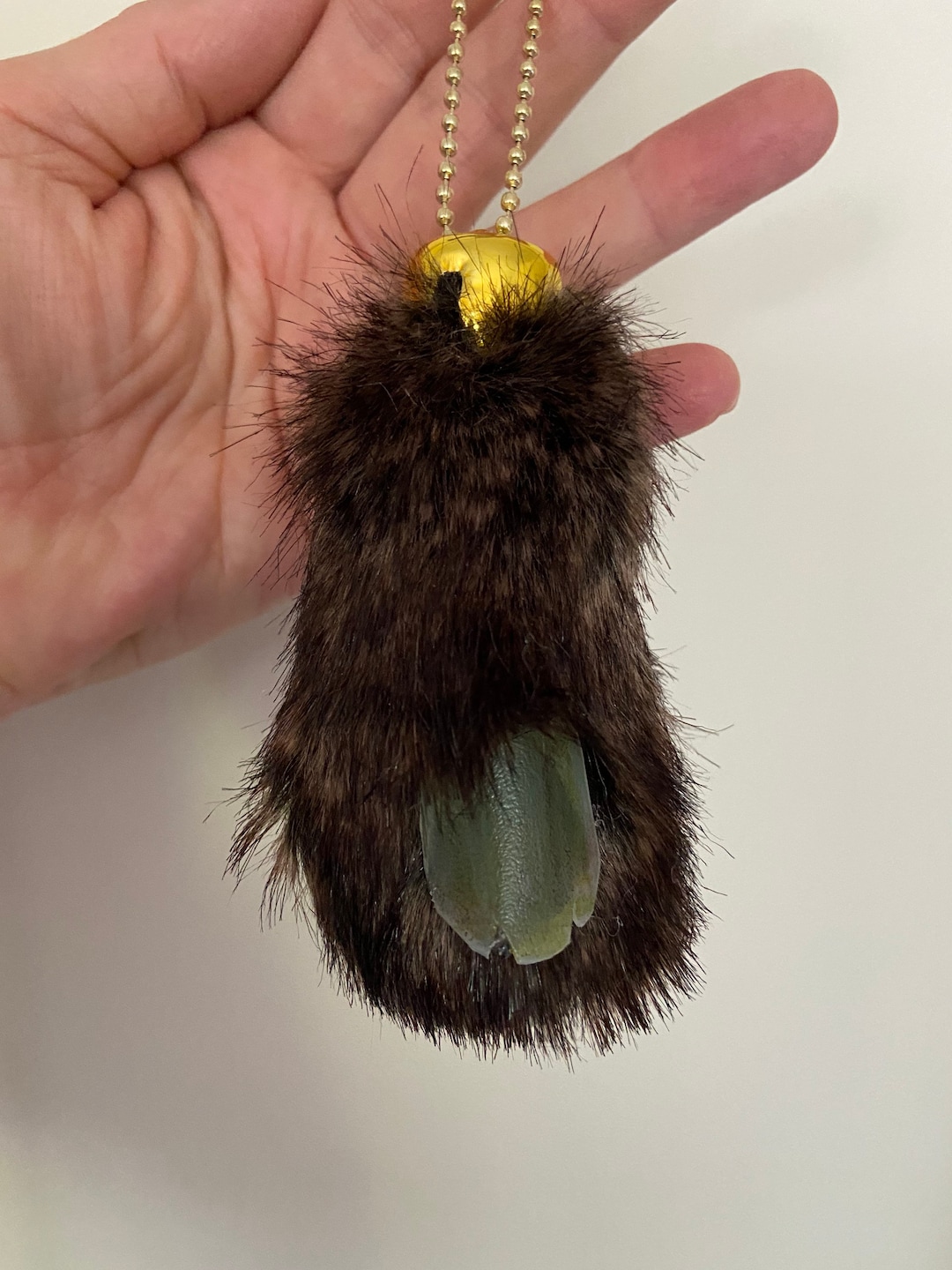 Lucky Bigfoot Toe Bigfoot Key Chain Tag Along Sasquatch Toe Hairy Toe ...