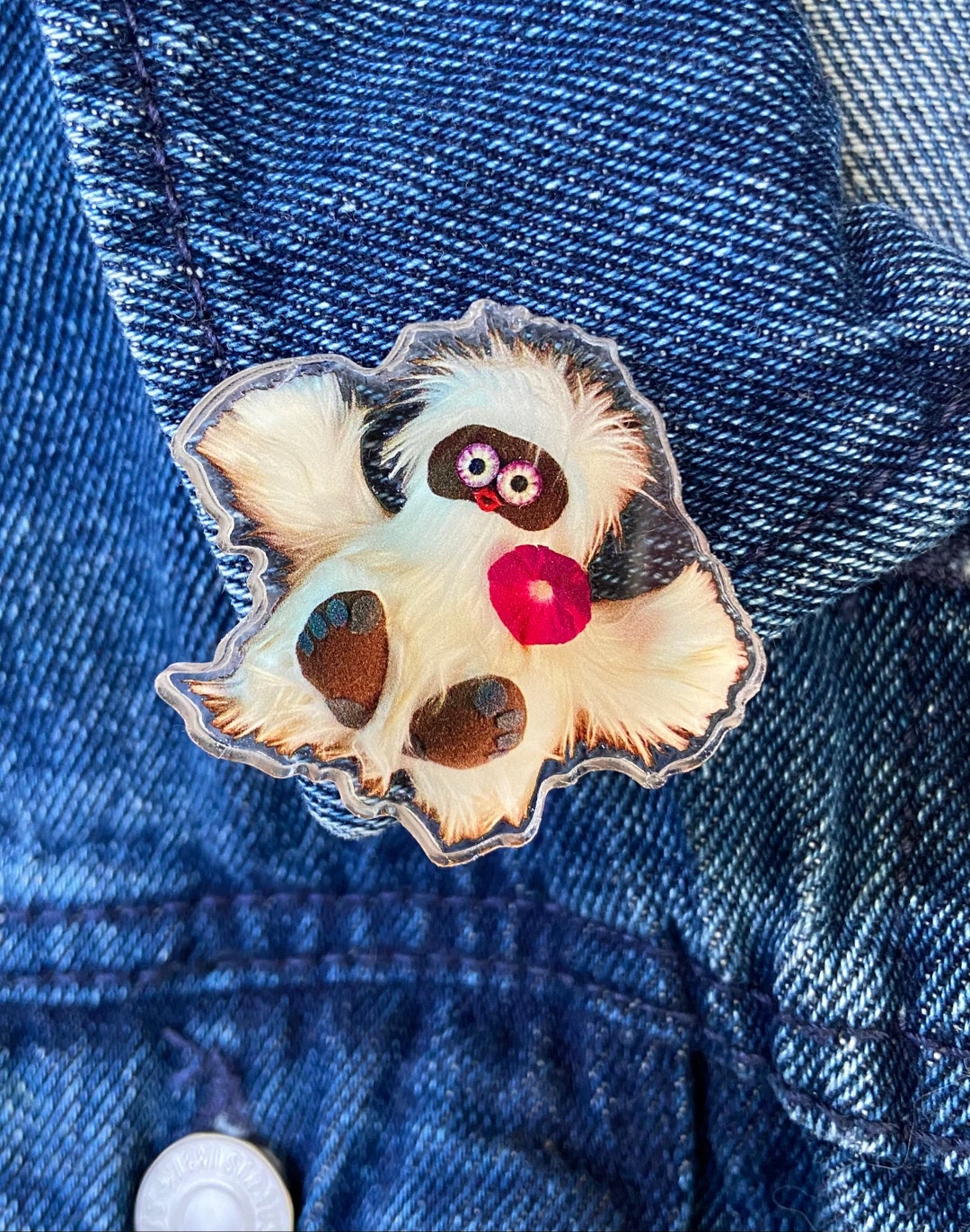Bigfoot Sasquatch Pin Accessory Adorable! Sassy Sasquatch - Etsy