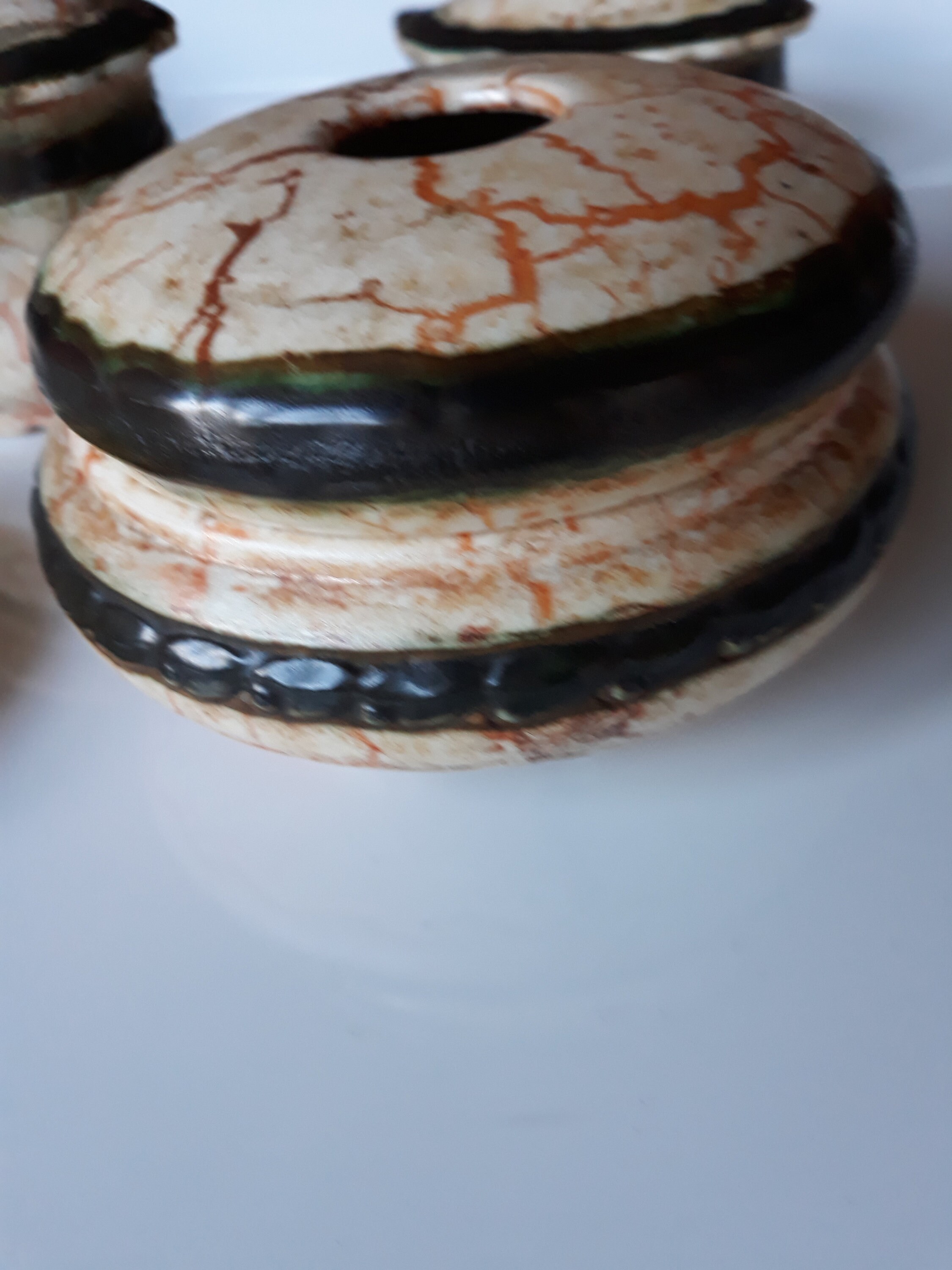 Art Deco Period 1930s Alienware Vanity Part Set by Ditmar Urbach ...