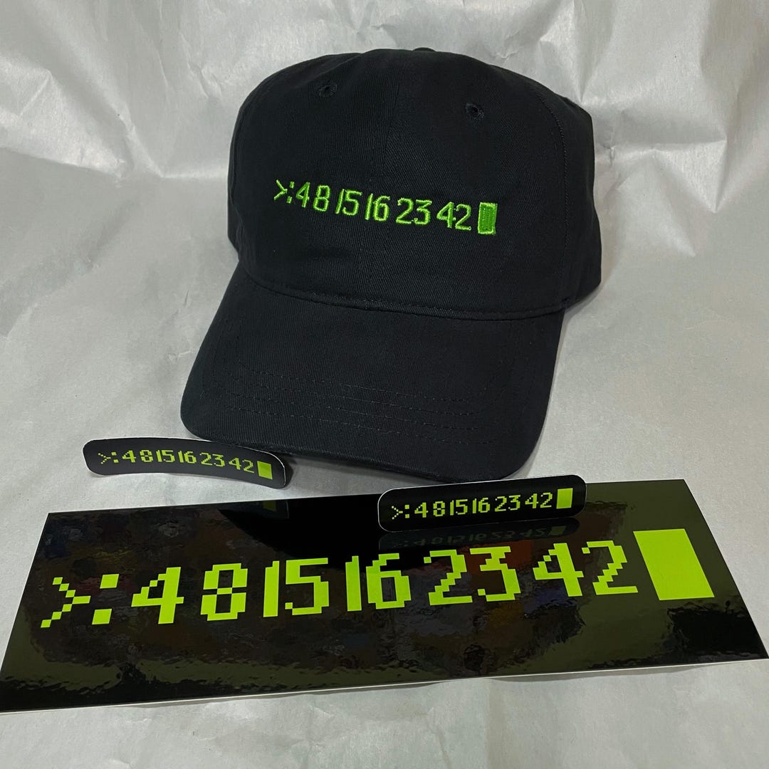 LOST Fan Pack Hatch Computer Numbers 4 8 15 16 23 42 - Etsy