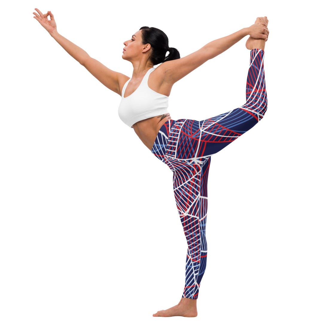 Fifth Degree™ Sacred Armor Leggings – Triangle Shield Pattern for ...