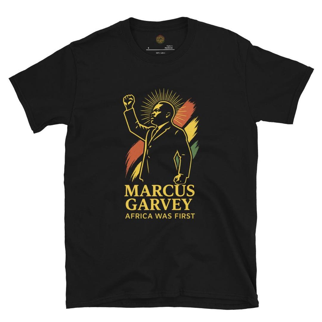Fifth Degree™ Marcus Garvey T Shirt - Africa Was First Rastafari - Etsy