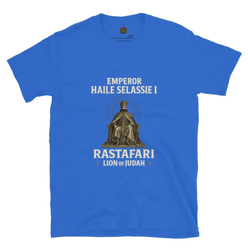 Fifth Degree™ Haile Selassie I King of Kings Throne Shirt – RASTAFARI ...