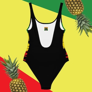 Fifth Degree™ Women's Rasta Lion of Judah Swimsuit Reggae Bathing Suit ...