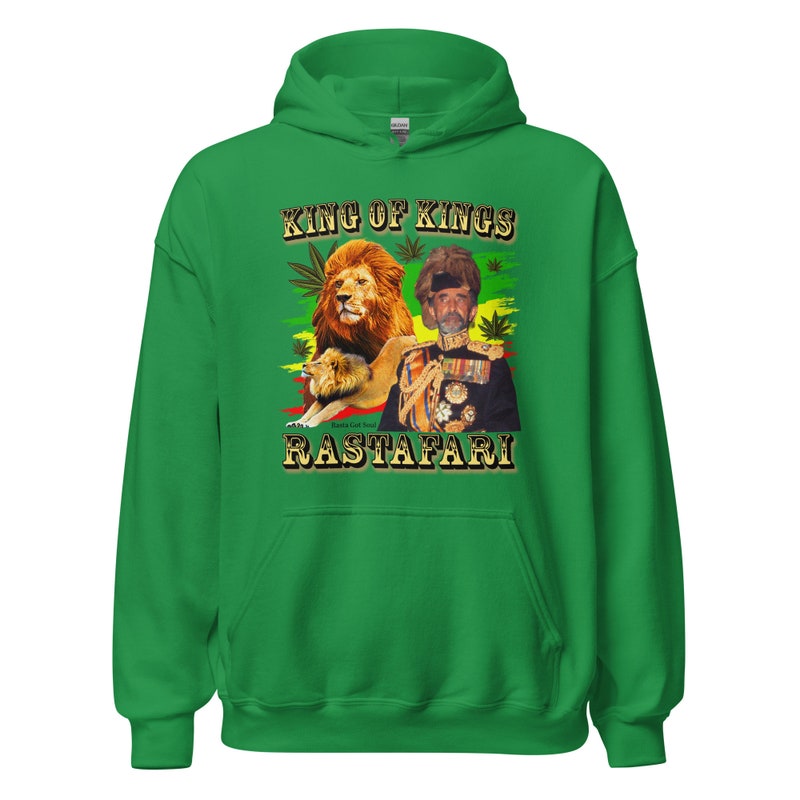 Rasta Jah Hoodie - Etsy