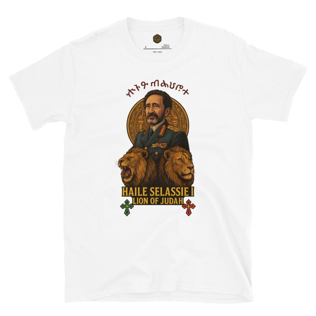 Fifth Degree™ Haile Selassie I Tribute Shirt – Lion of Judah Prophecy ...