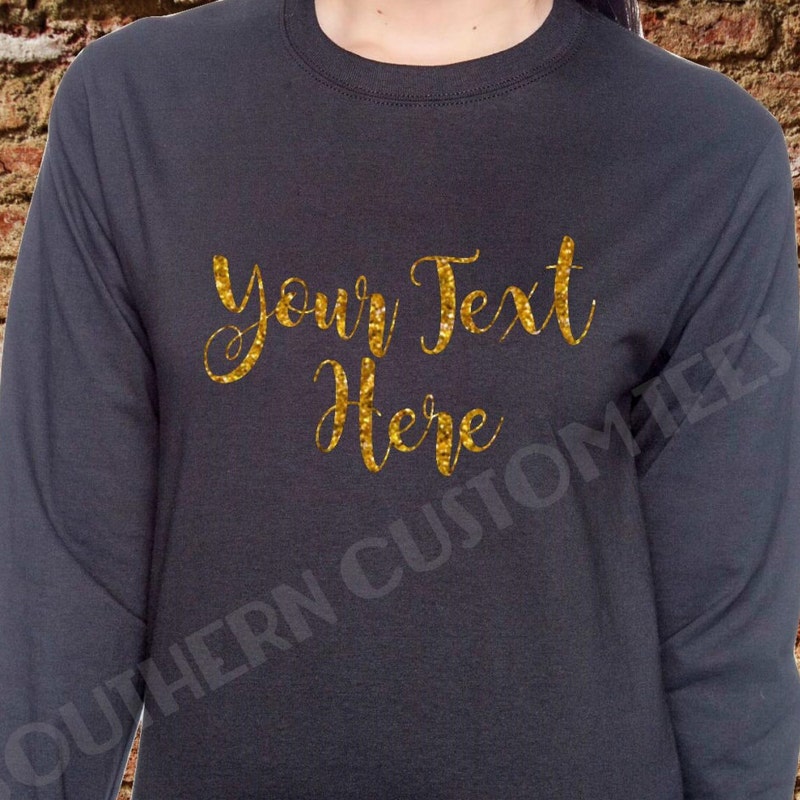 Glitter Text - Etsy