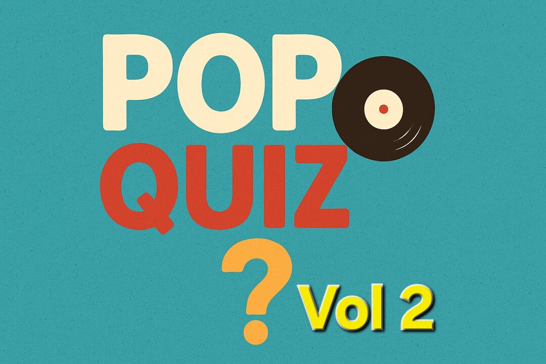 Printable Pop Quiz Game Vol 2 • 15 Fun Music Trivia Questions • Retro ...