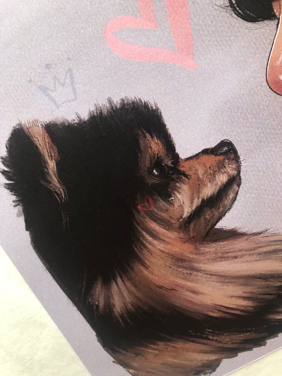 Taehyung V Yeontan A5/A4 Print BTS Fan Art Digital - Etsy