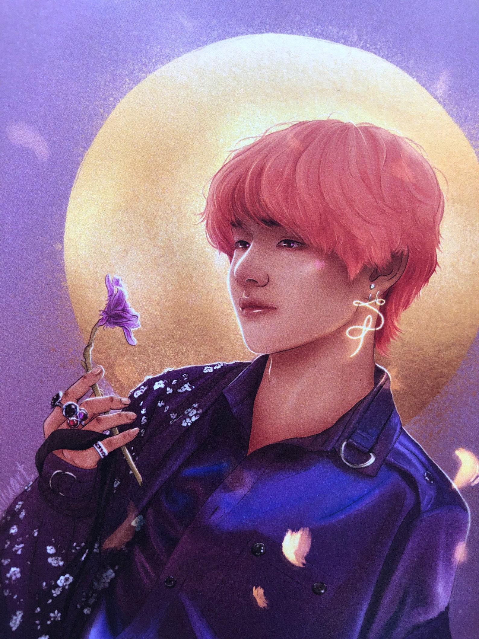 Taehyung V Singularity A5/A4 Print BTS Fan Art - Etsy UK