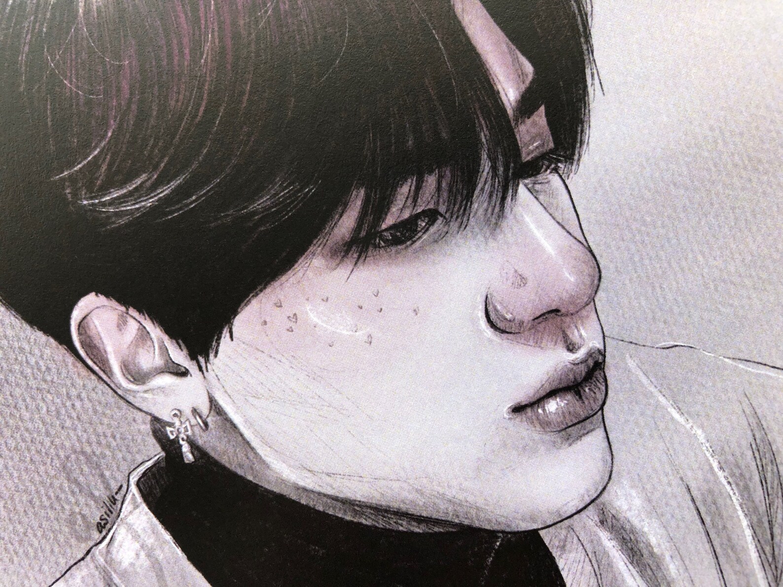 Eric - the Boyz - A5/A4 Print - Drawing - Fanart - Kpop - 더보이즈 - Etsy UK