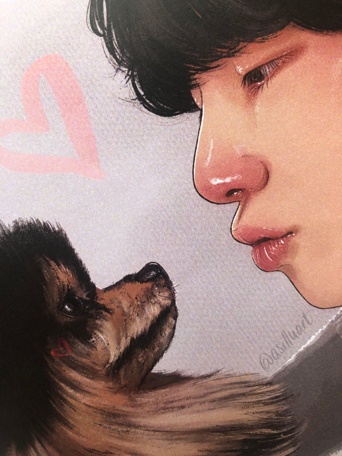 Taehyung V Yeontan A5/A4 Print BTS Fan Art Digital - Etsy