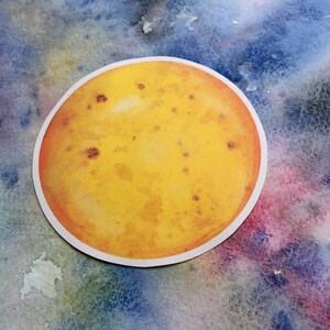 Planet Solar System Stickers • Pack of 10 • Waterproof Vinyl - Etsy