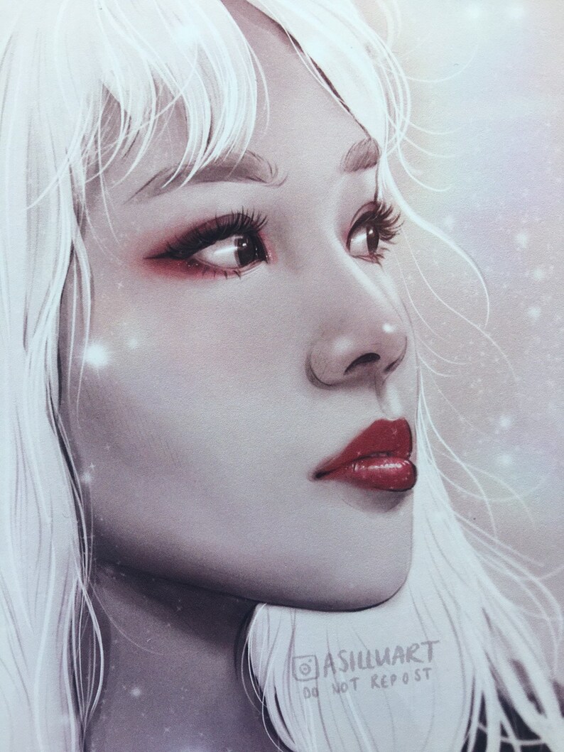 Jinsoul Loona A5/A4 Print Portrait Painting Fanart - Etsy