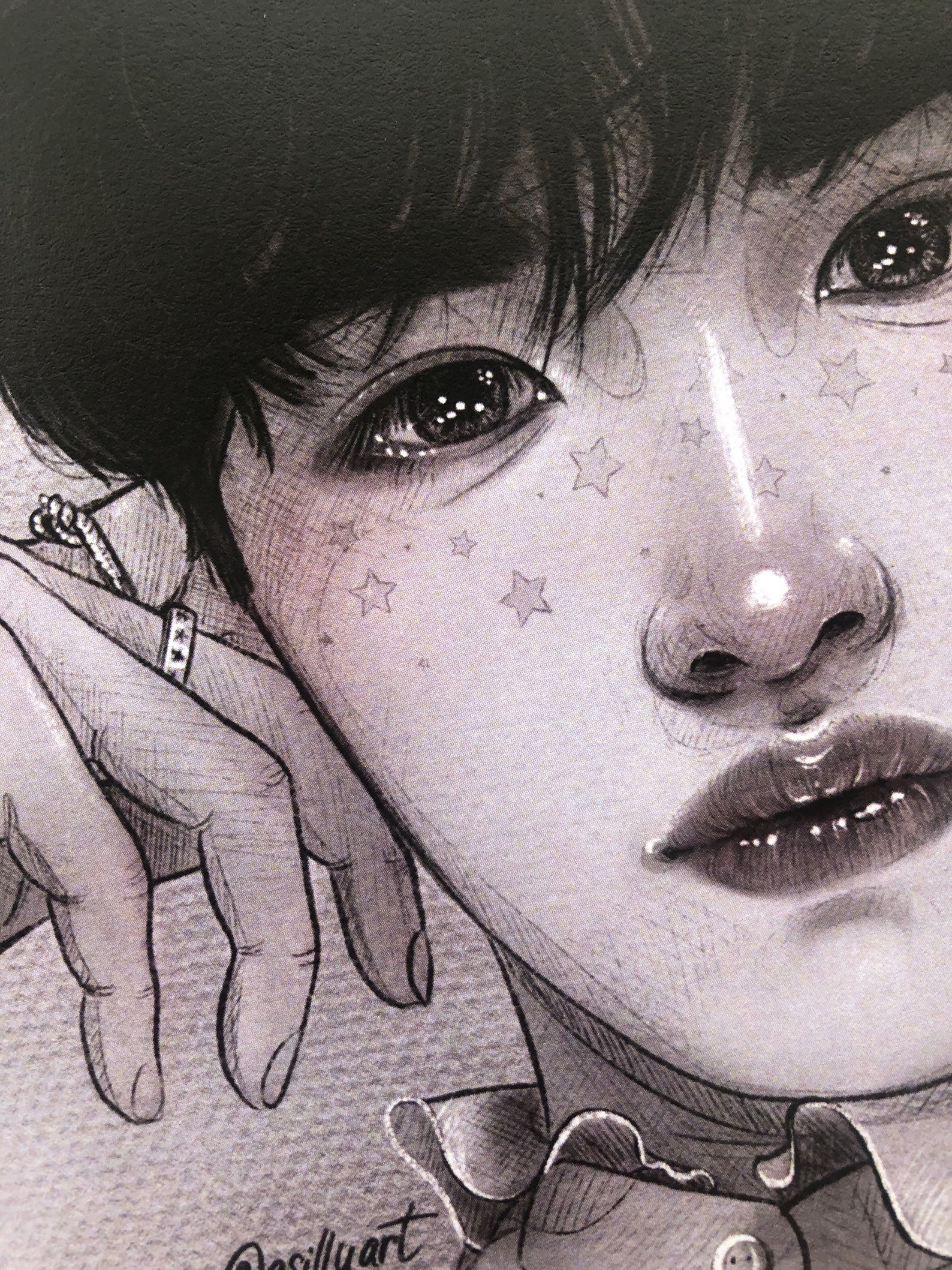 Seonghwa ATEEZ A5/A4 Print 에이티즈 Fanart Drawing - Etsy