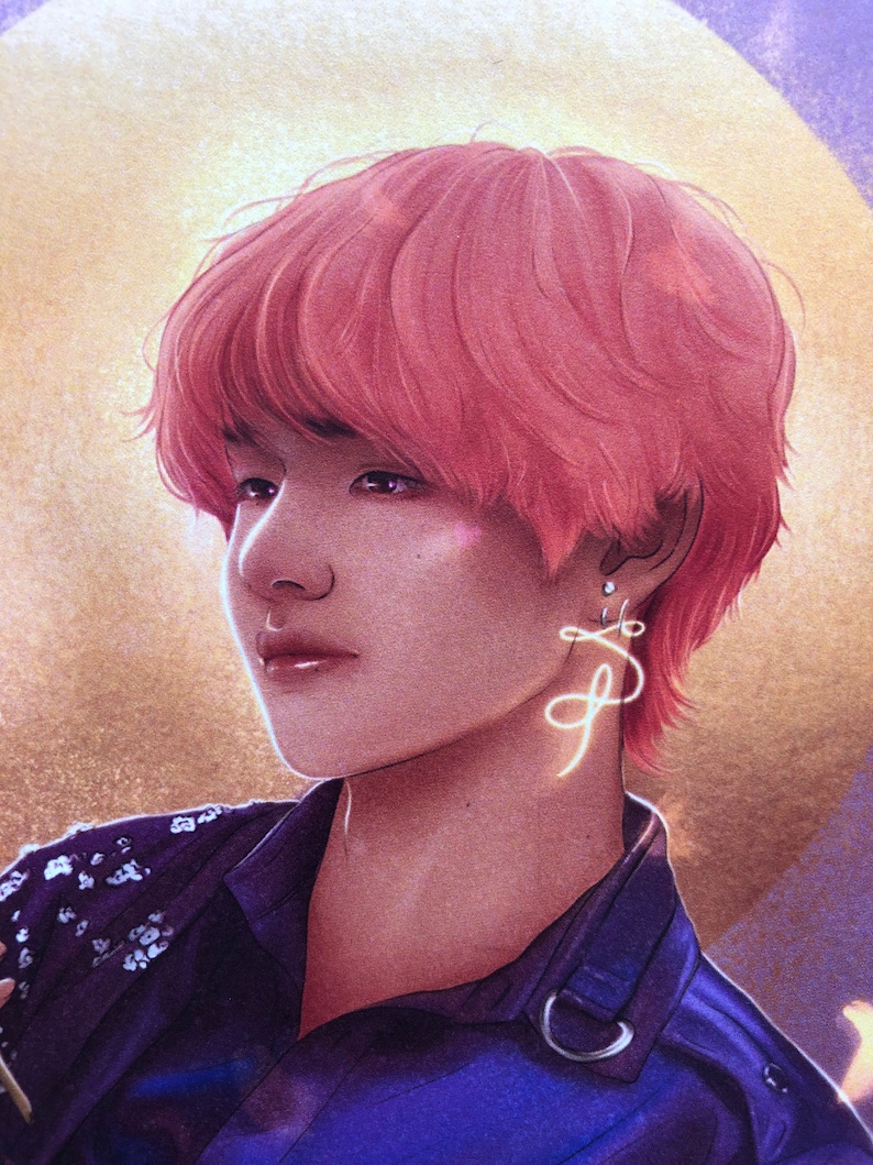 Taehyung V Singularity A5/A4 Print BTS Fan Art - Etsy UK