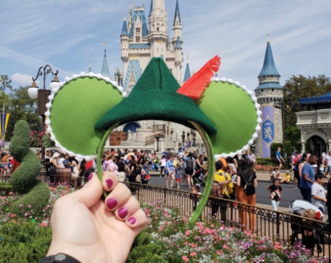 Peter Pan, Tinkerbell, Mouse Ears, Disney, Mickey, Minnie Gender ...