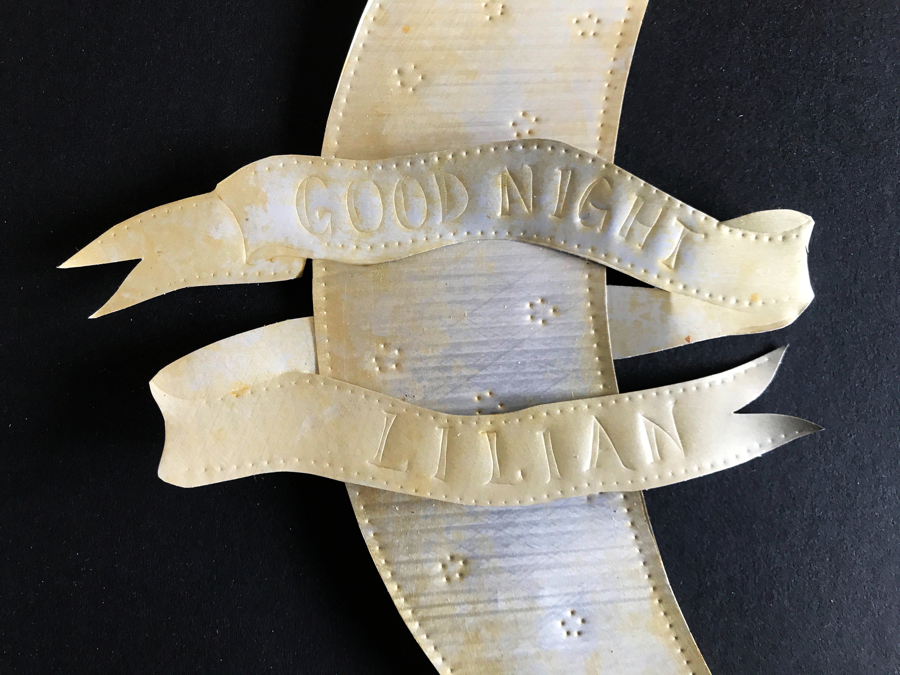 Personalised Moon With Goodnight Message - Etsy UK