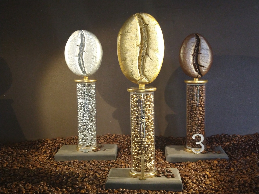Trophies Set for Barista and Coffee Competitions. - Etsy