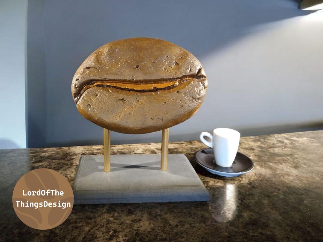 Giant Coffee Bean XXL Coffee Trophy - Etsy
