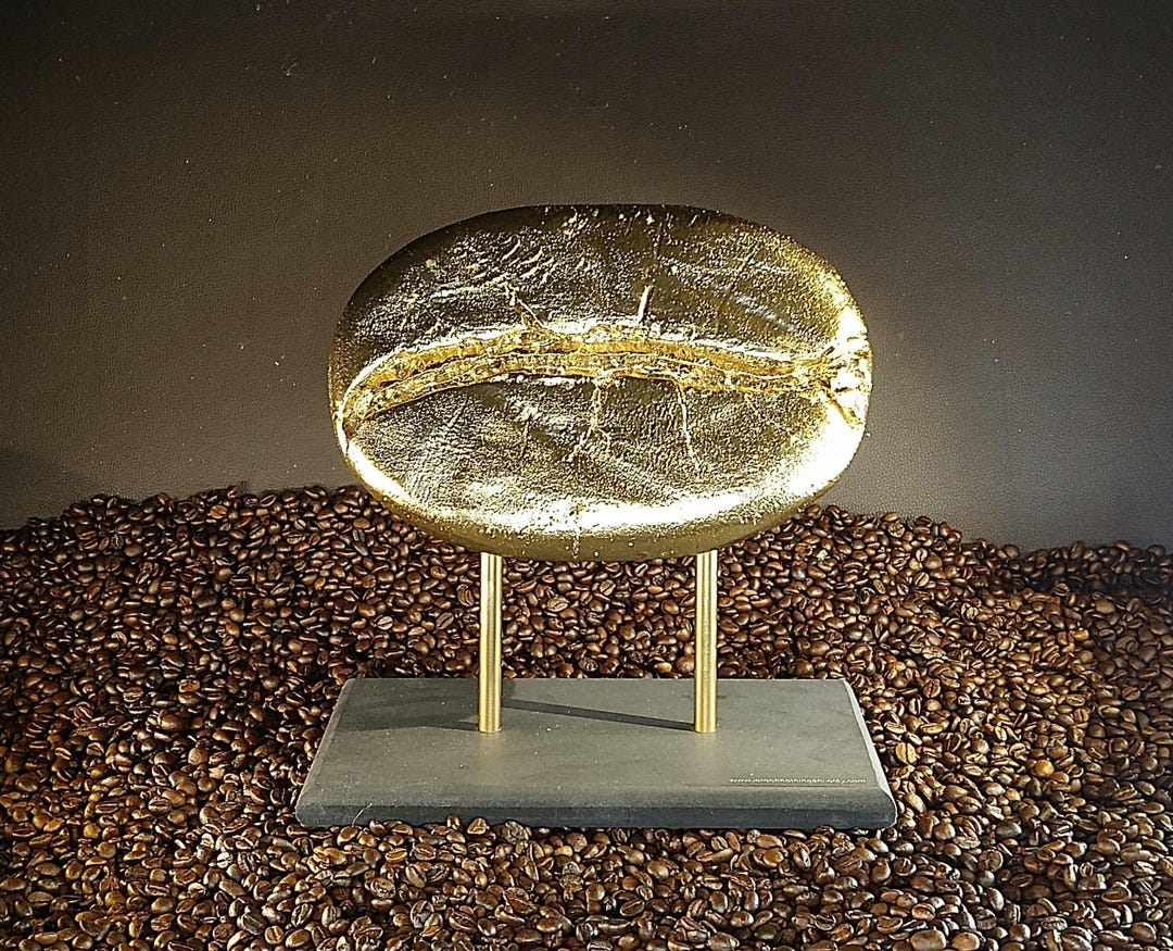 Gold Trophy for Example for best Barista. - Etsy