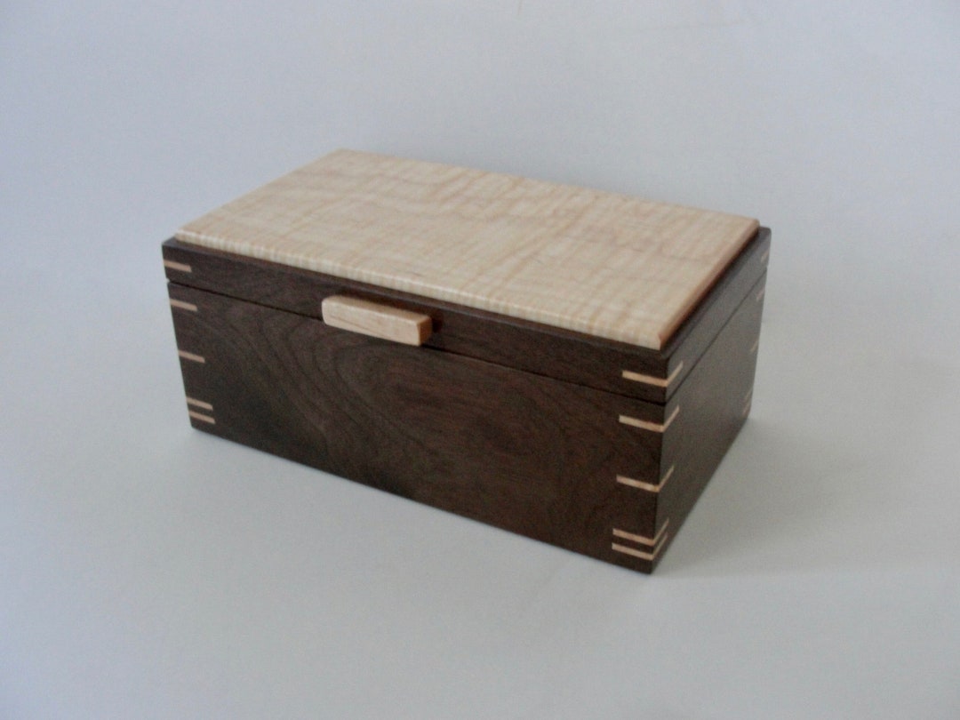 Jewelry Box, Wooden Jewelry Box, Handcrafted Wood Box, Keepsake Box - Etsy