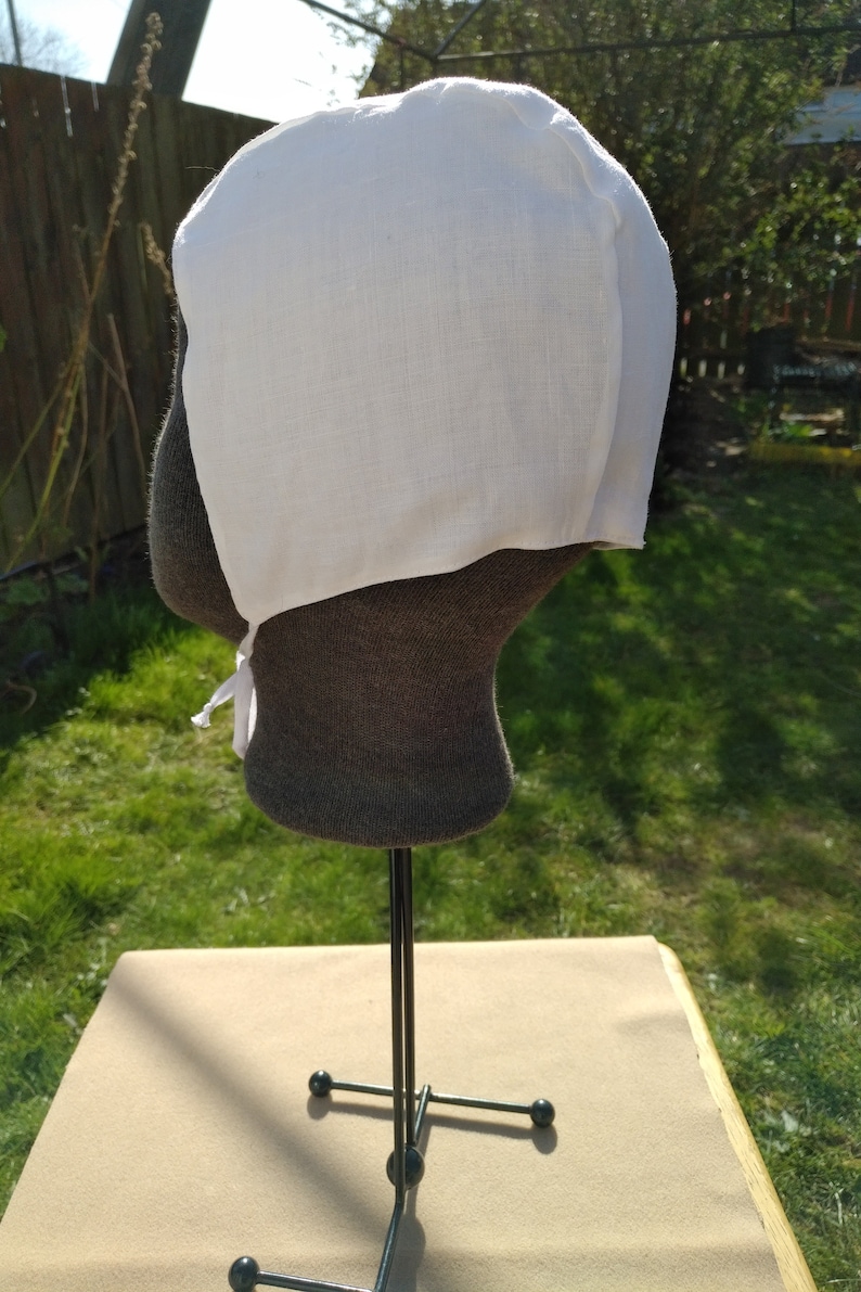 Linen Coif Late Medieval/ Early Tudor Period Style Cap. - Etsy