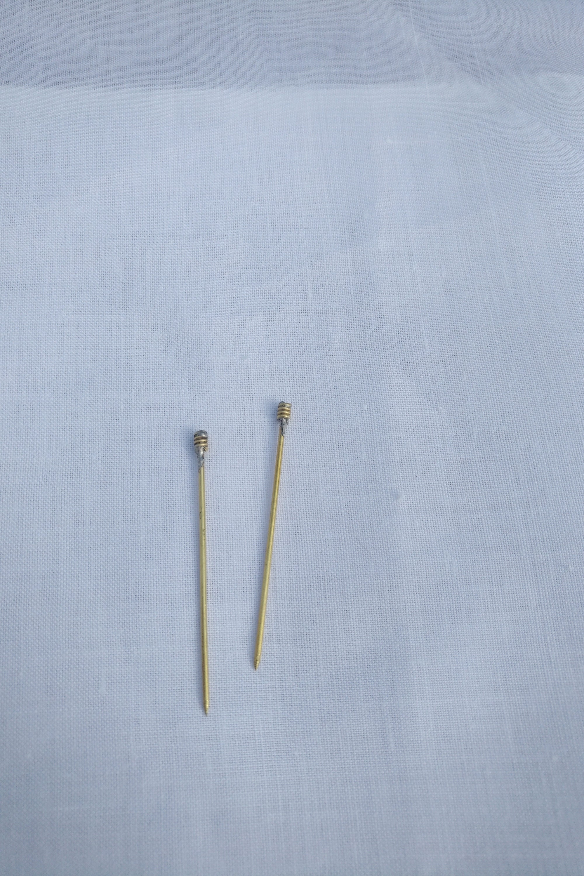 Wimple, Veil and Pins, Ladies Medieval Headdress Set in Linen - Etsy