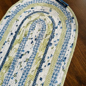 Blueberry Wrapped Rope Table Runner - Table Centrepiece - Etsy