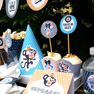 Circus Kit. Circus Party Kit. Circus Birthday. Printable Kit.editable ...