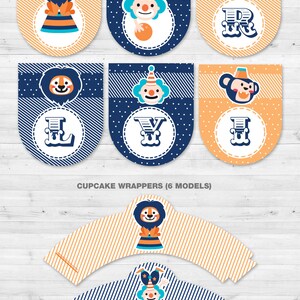 Circus Kit. Circus Party Kit. Circus Birthday. Printable Kit.editable ...