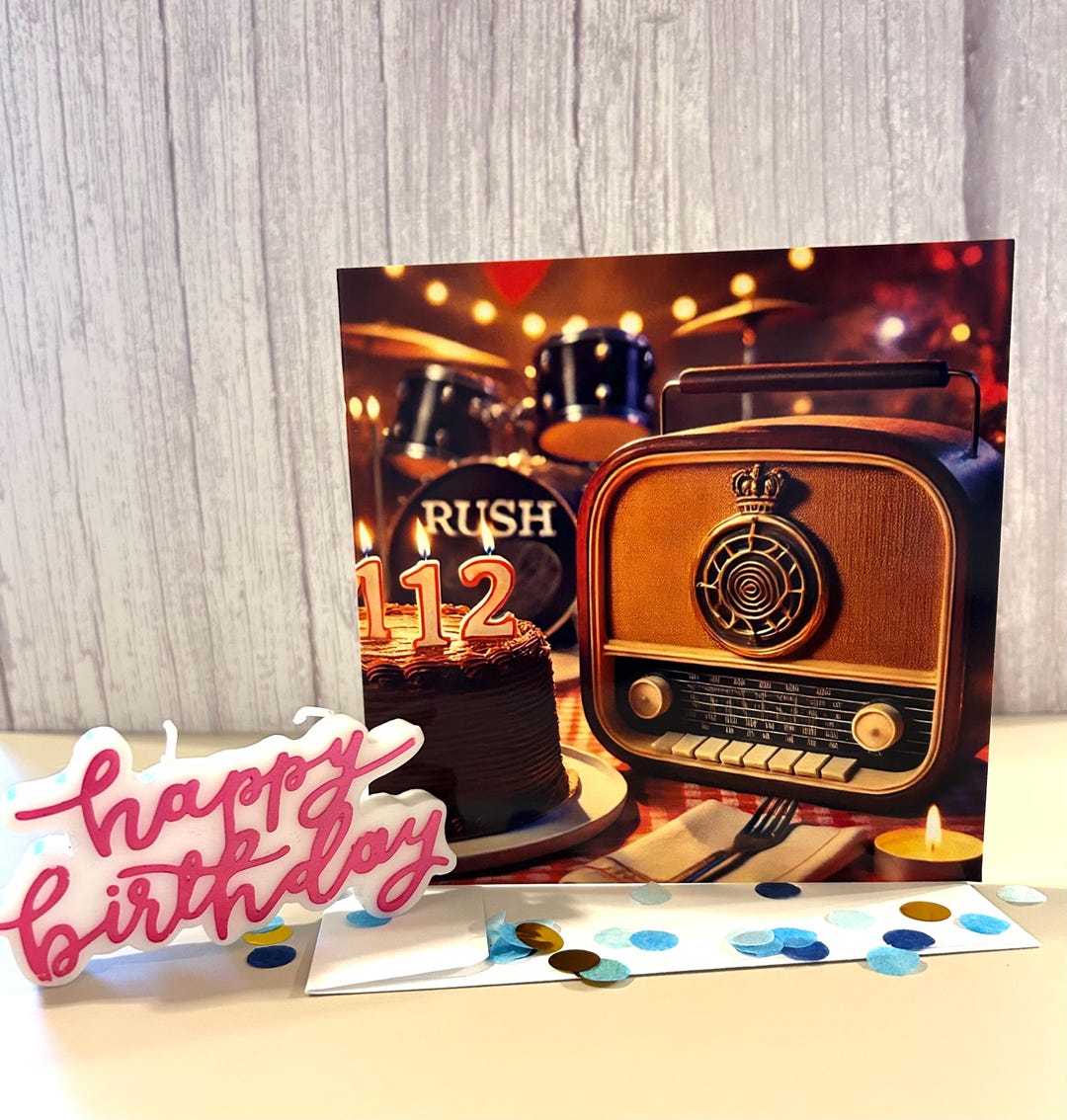 Prog ROCK Birthday Card, Birthday Greetings for Music Fans, Birthday ...