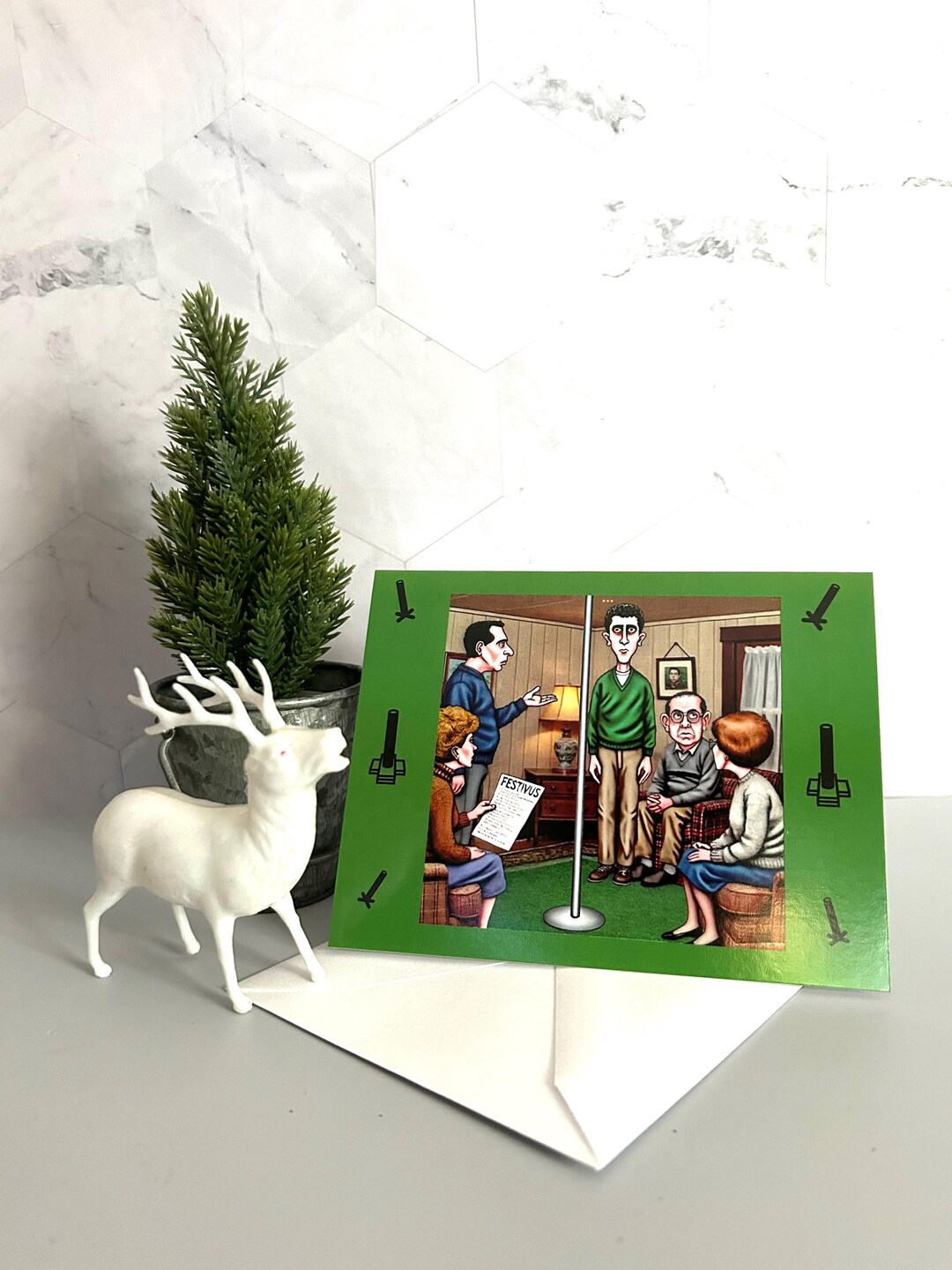 Festivus for the Rest of Us Card, Holiday Greetings, Non Traditional ...