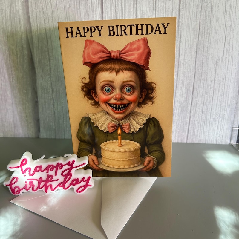 Scary Birthday - Etsy