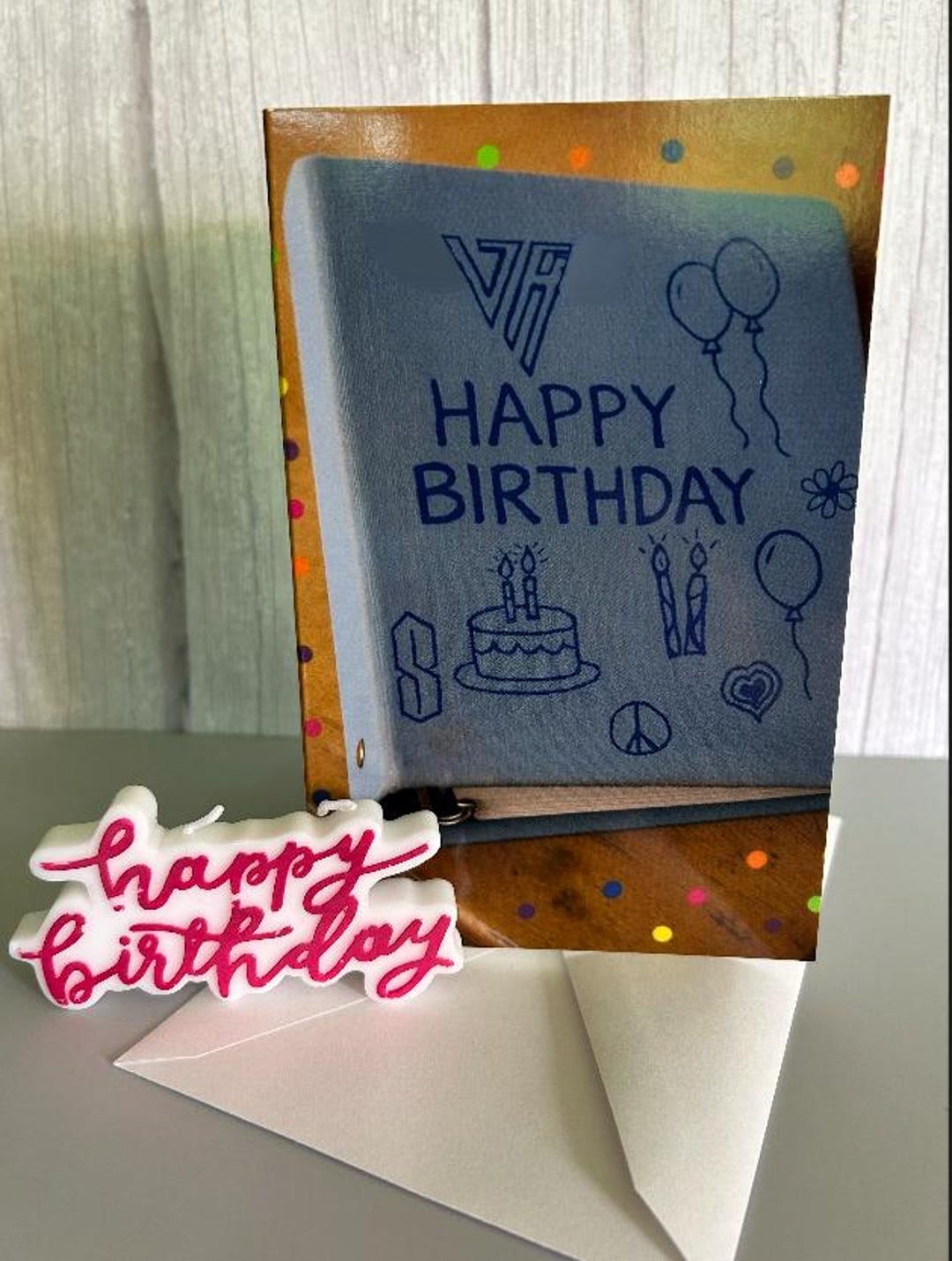 Binder Doodles Birthday Card, Gen X Nostalgia Birthday Card, High ...