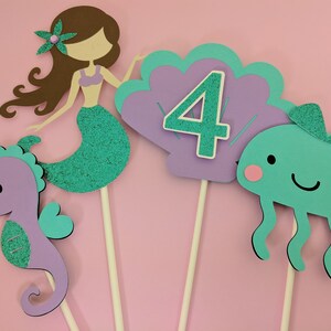 Mermaid Centerpiece, Under the Sea Centerpiece, Mermaid Birthday Decor ...