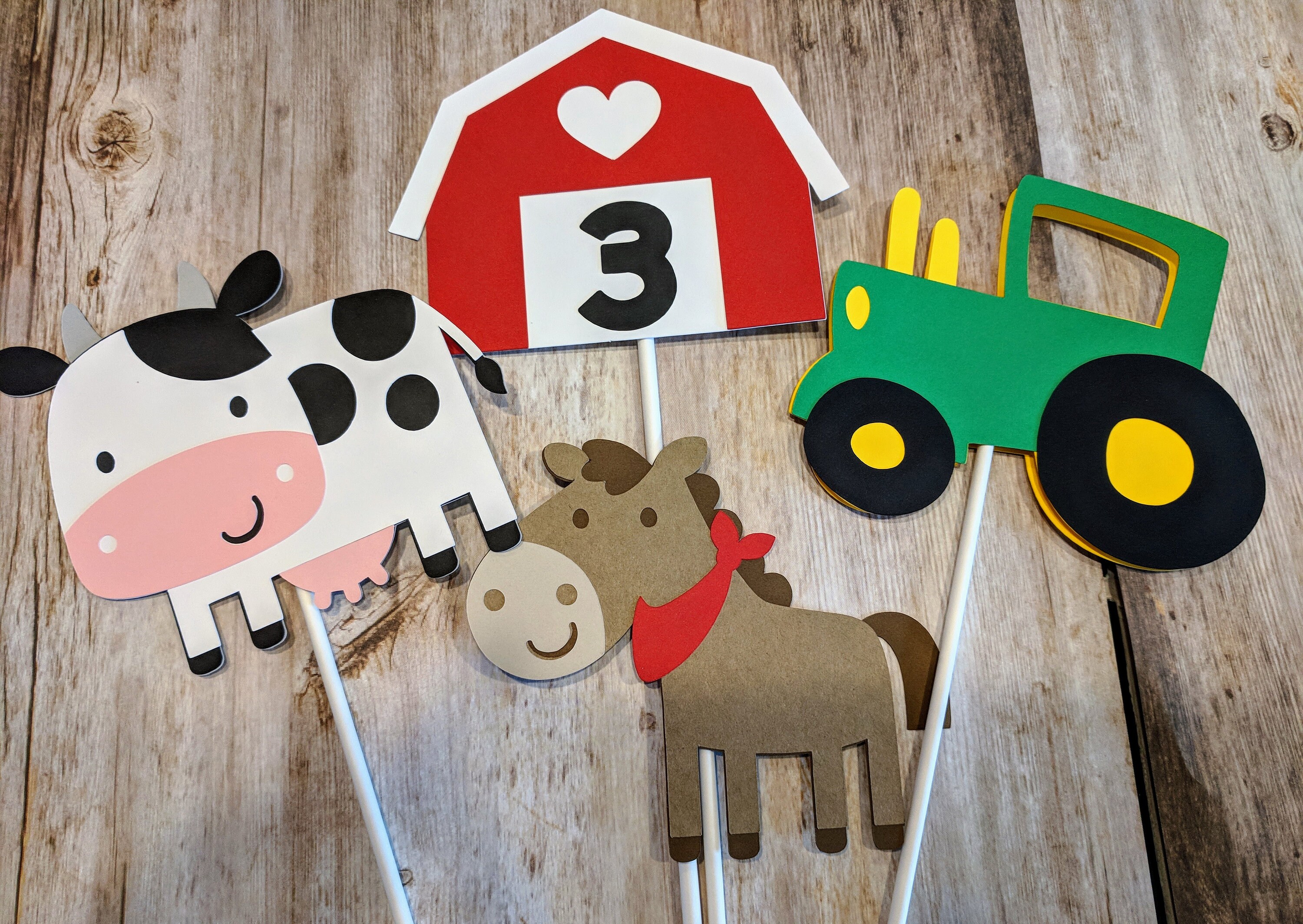 Farm Centerpiece Barnyard Centerpiece Cow Centerpiece Farm | Etsy