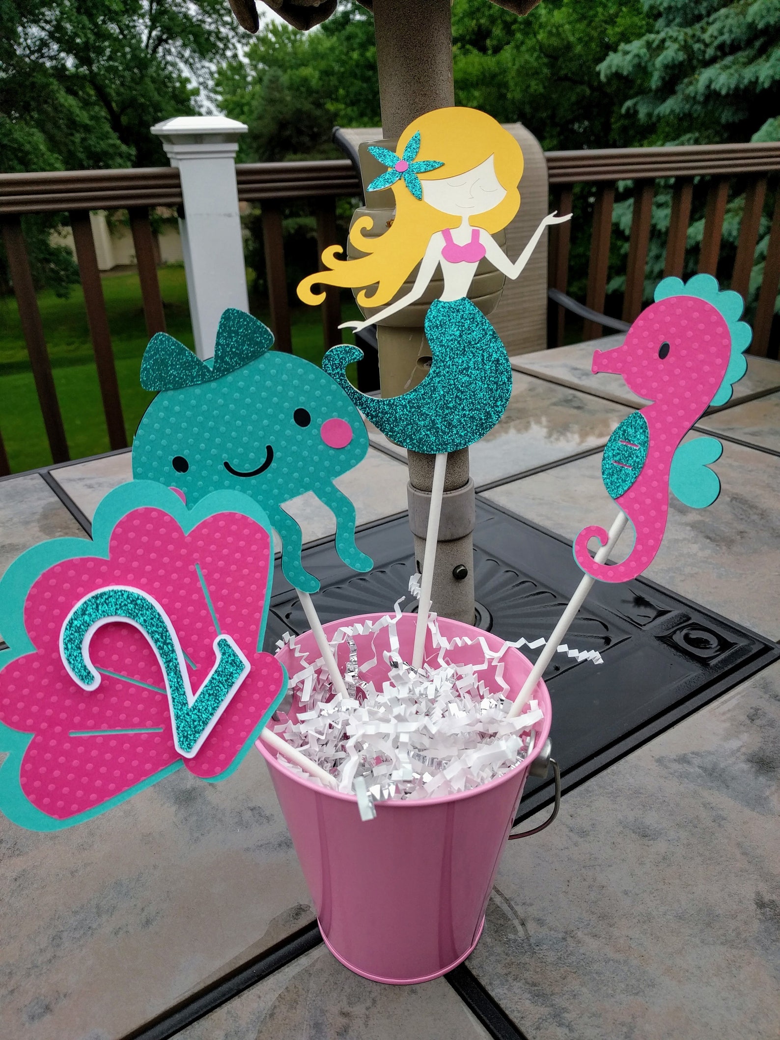 Mermaid Centerpiece Under the Sea Centerpiece Mermaid | Etsy