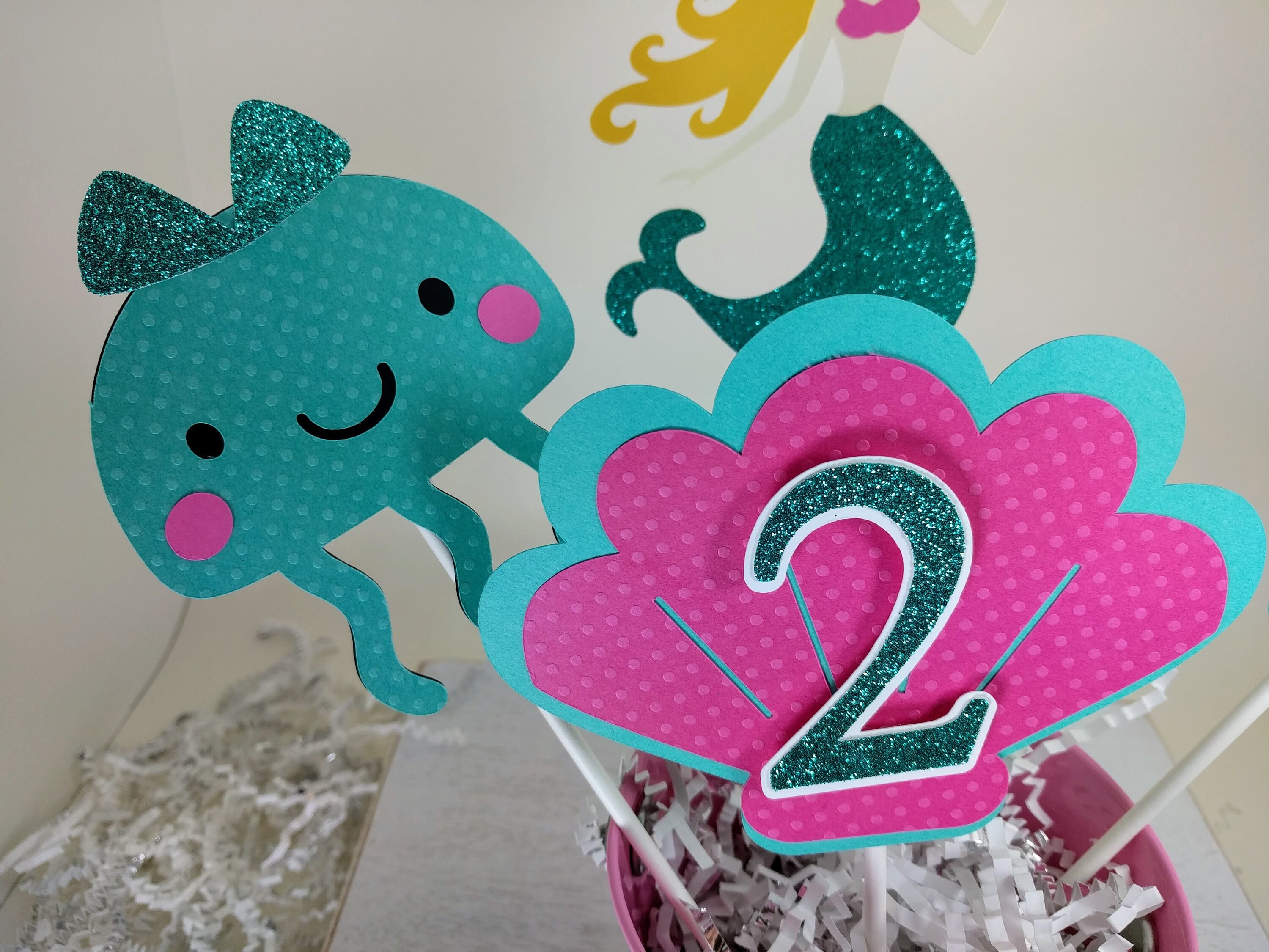 Mermaid Centerpiece Under the Sea Centerpiece Mermaid | Etsy