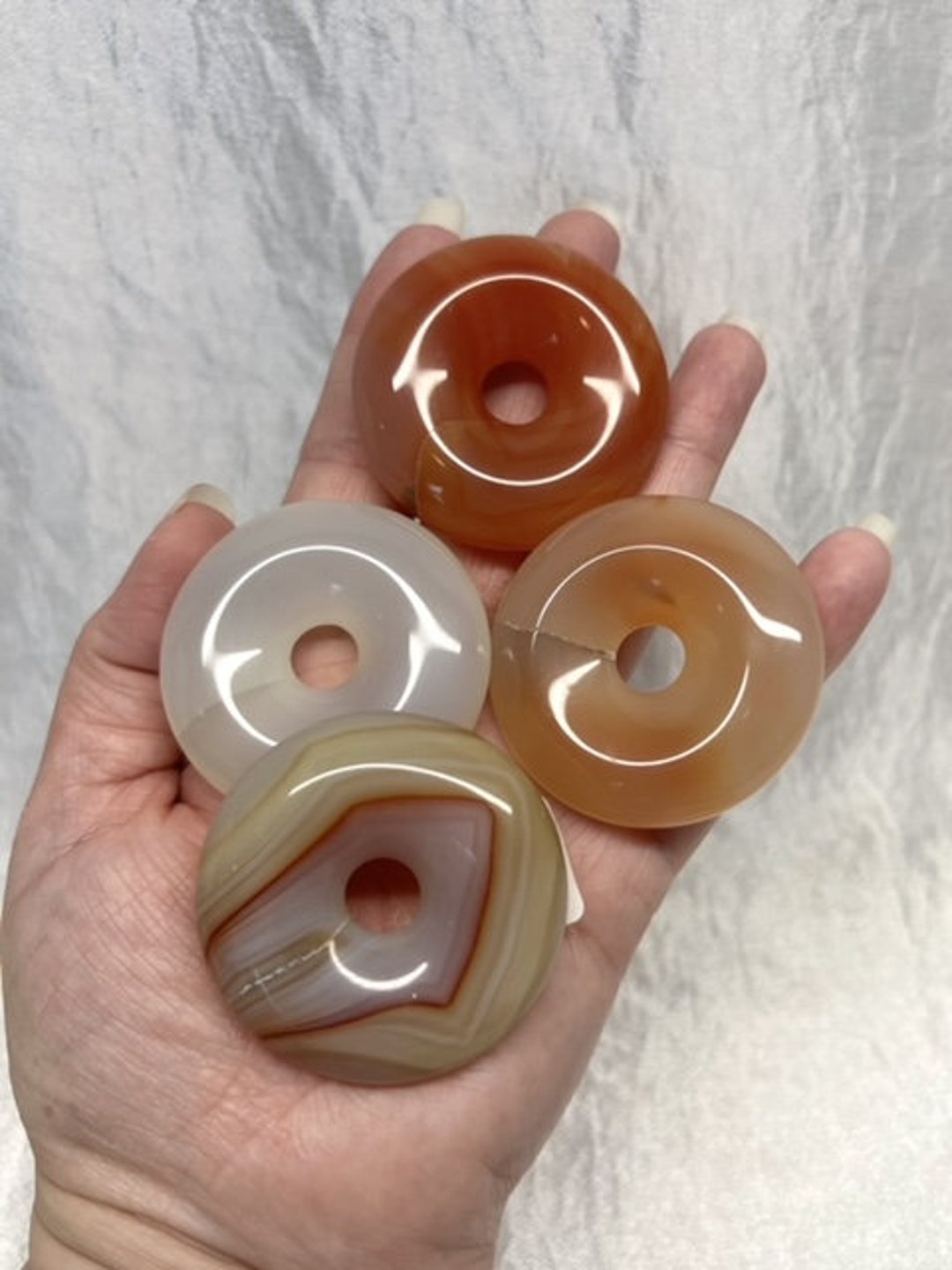 Agate Donut/sphere Stand - Etsy