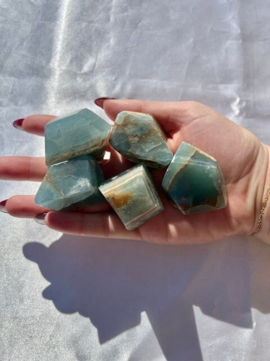 Blue Onyx Freeform - Etsy