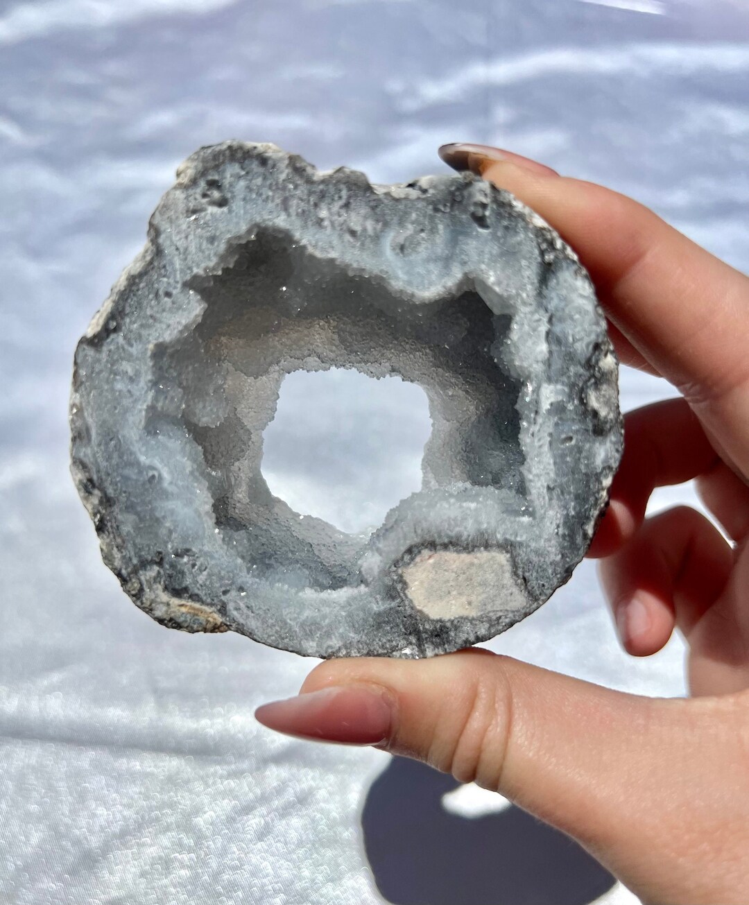 Round Trancas Geode UV Reactive - Etsy