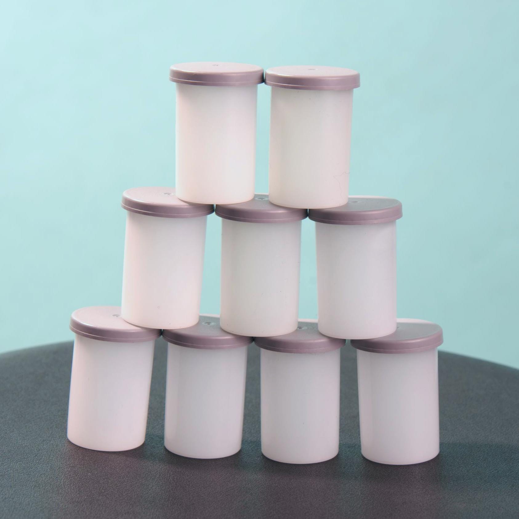 Clear 35mm Film Canisters Bulk Set of 5 10 20+ Tight Seal Storage ...