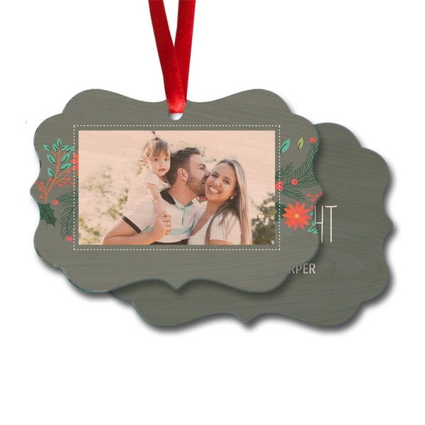 Photo Ornament Rectangle - Etsy