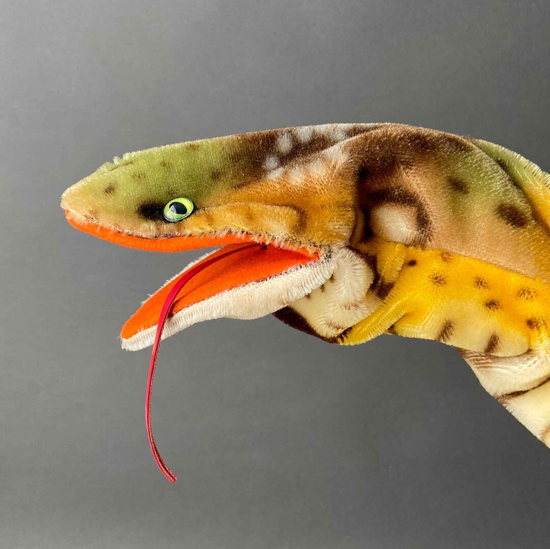 STEIFF Snaky Snake Hand Puppet 1965-66 Rare - Etsy