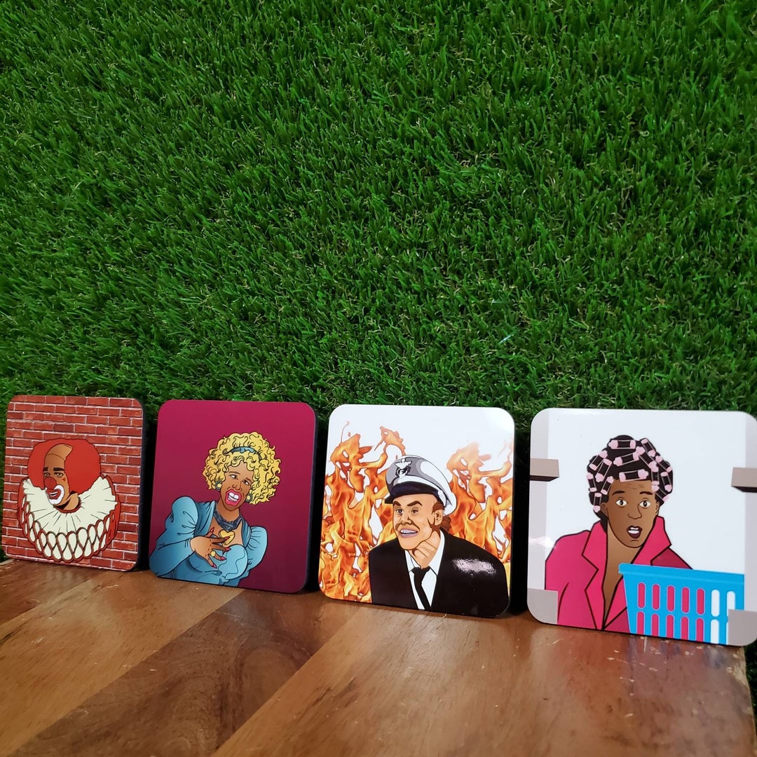 90's Comedy Coaster Set Mix and Match (black Culture, Pop Culture ...